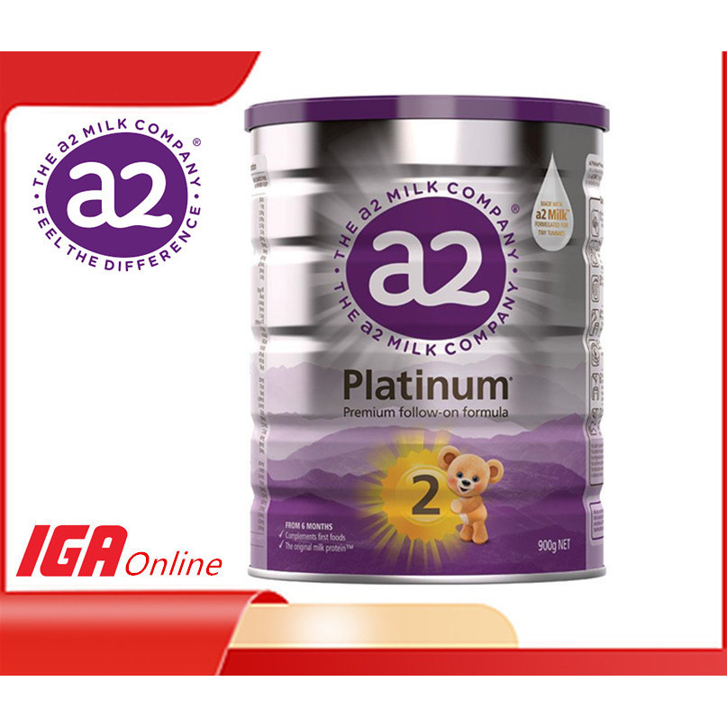[EXP 09/2027] A2 Premium Baby Formula Follow On Baby Milk Step 2 ( 900g ...