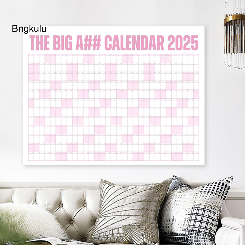 BN Whiteboard Calendar 2025 Neat and Tidy Calendar Large Yearly Planner ...