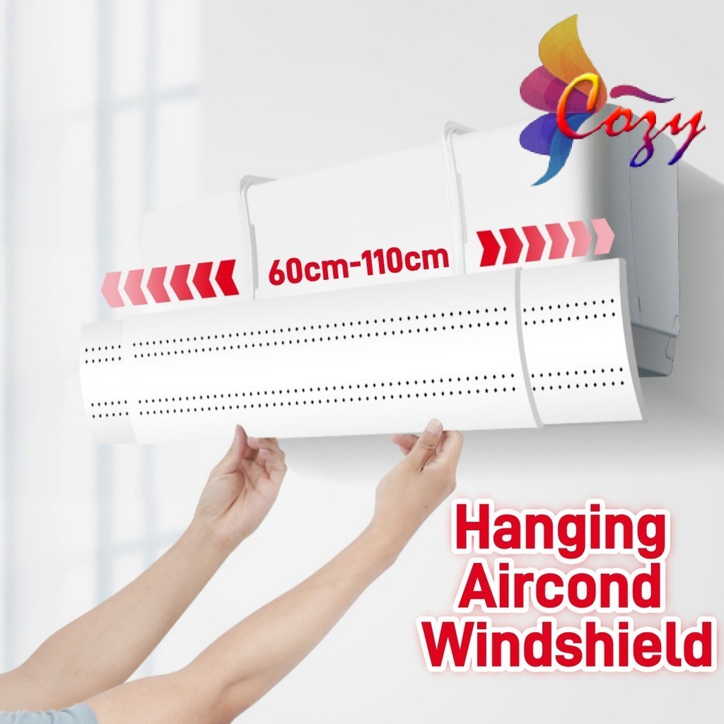 Adjustable Air Conditioner Windshield Hanging Type Air Baffle Block Air ...
