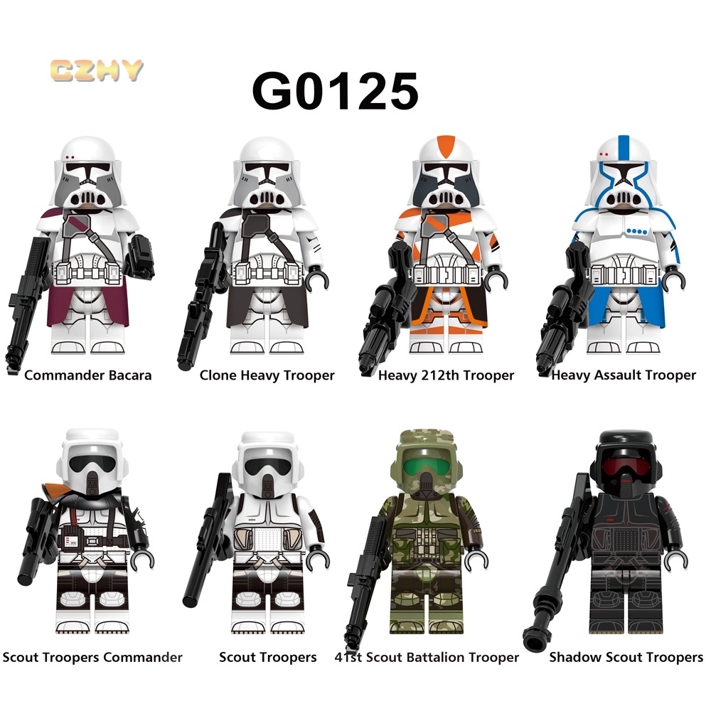 Space Wars Clone Heavy 212th Trooper 41st Shadow Scout Troopers ...