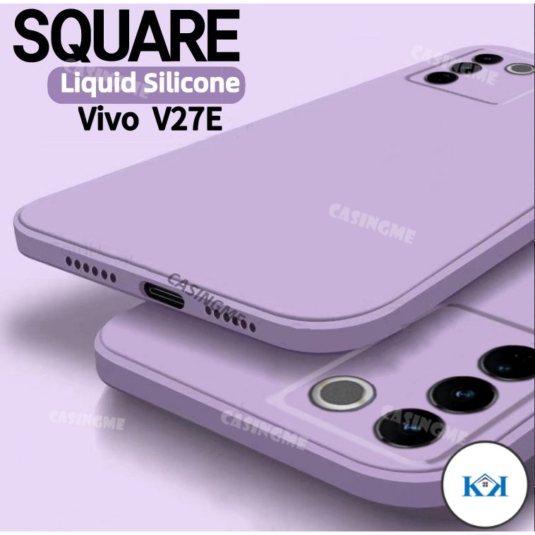 KK Vivo V27E 2023 Square Liquid Casing For Vivo V27 V27E 5G VivoV27 Pro ...
