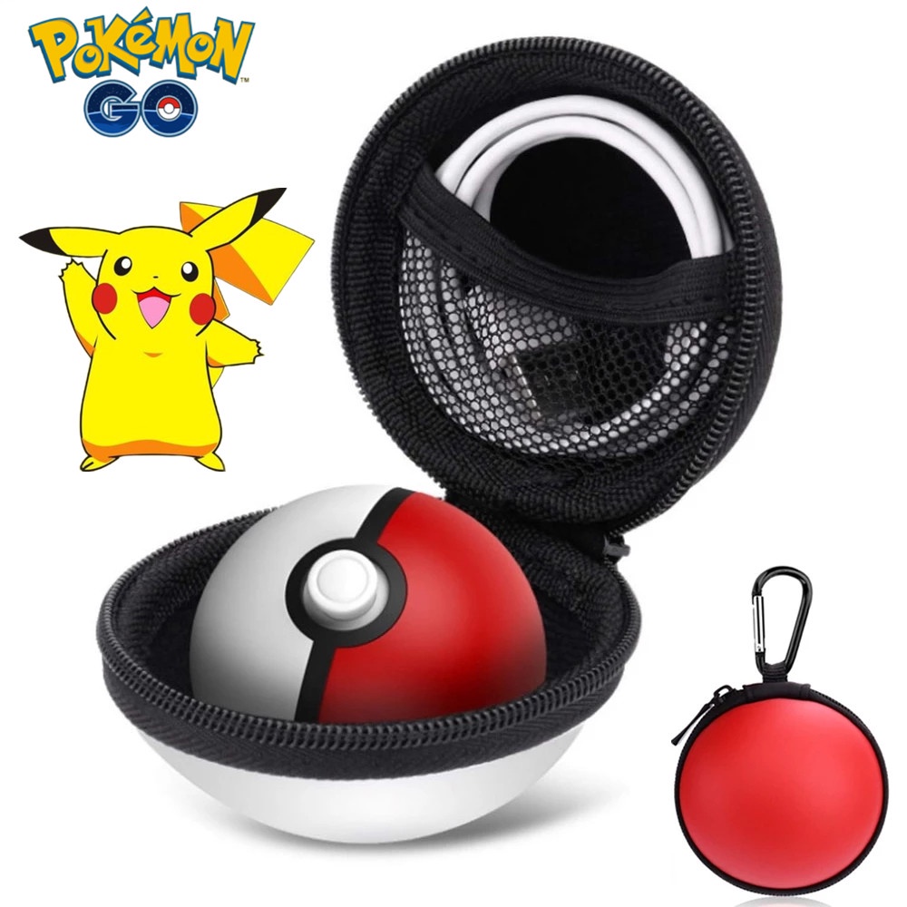 Pokemon Anime Poke Ball Plus Controller Storage Bag Holder Protective ...