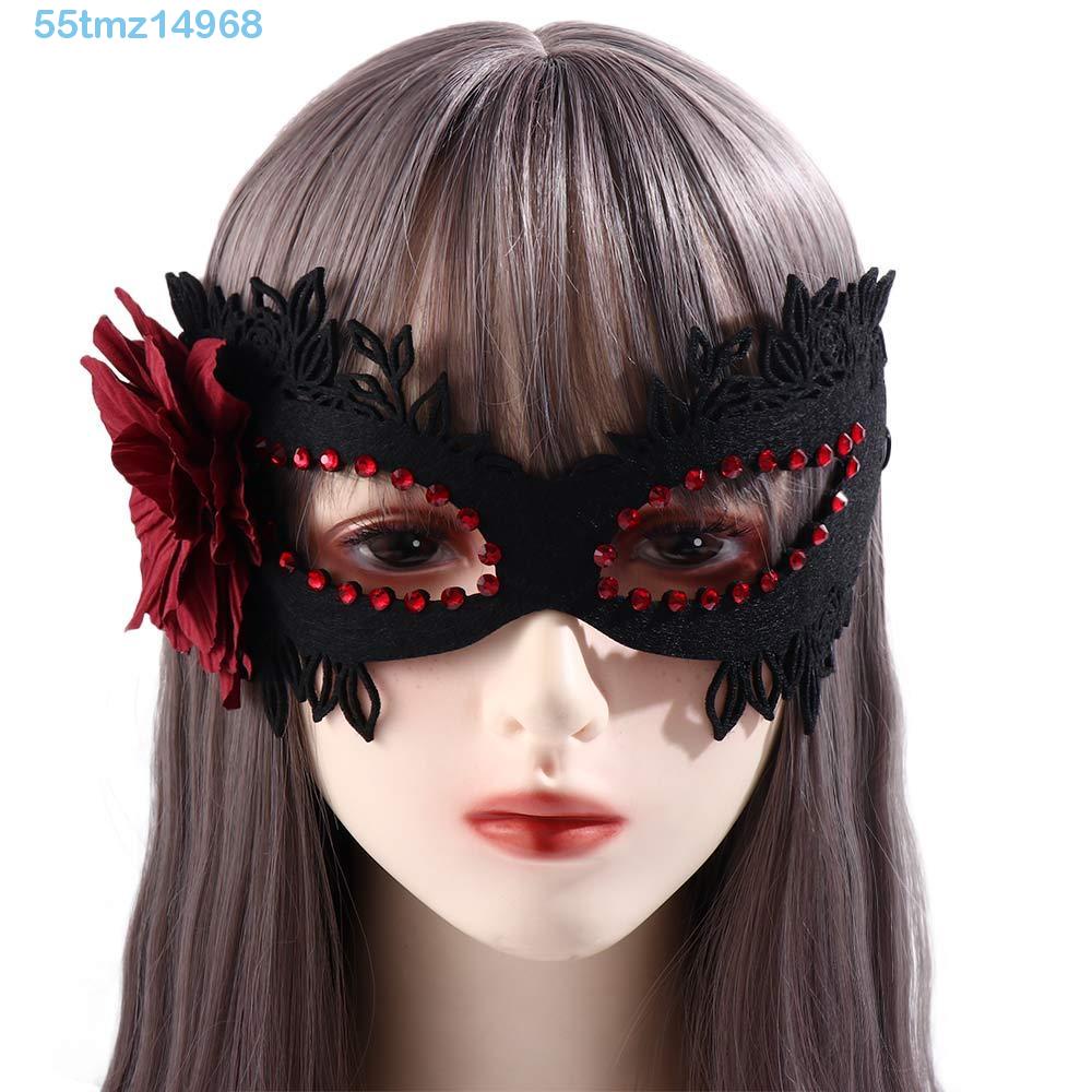 TMZ1 Half Face Mask Props Mask For Women Men Masquerade Party Supplies ...