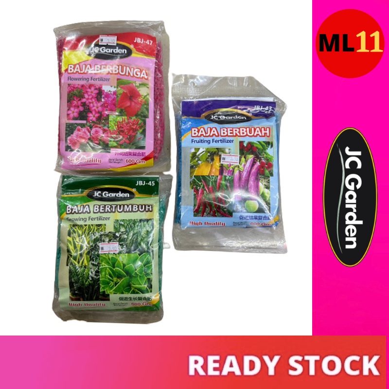 JC Garden Growing Fertilizer / Flower Fertilizer / Fruiting Fertilizer ...