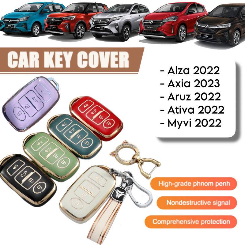 Perodua Ativa Myvi Alza Veloz Car TPU Key Cover Case Casing Sarung ...