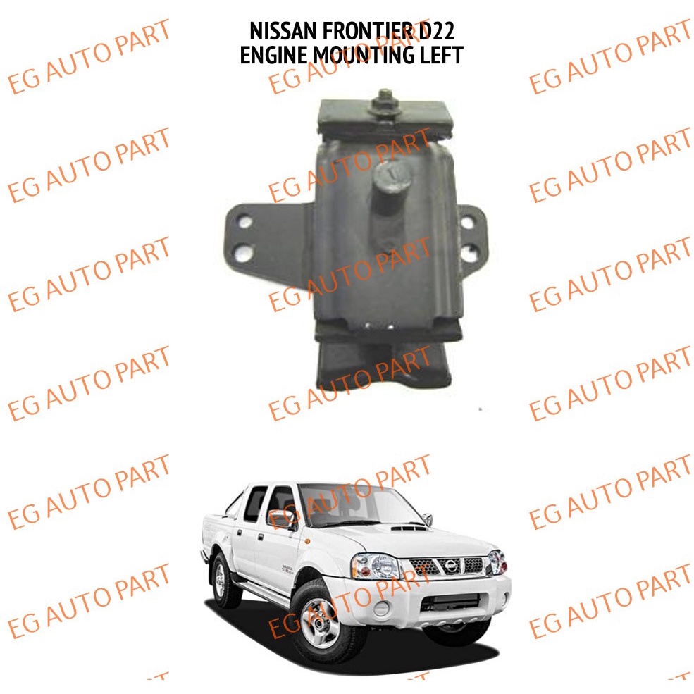 (PREMIUM QUALITY) ENGINE MOUNTING LEFT NISSAN FRONTIER D22 | Shopee ...