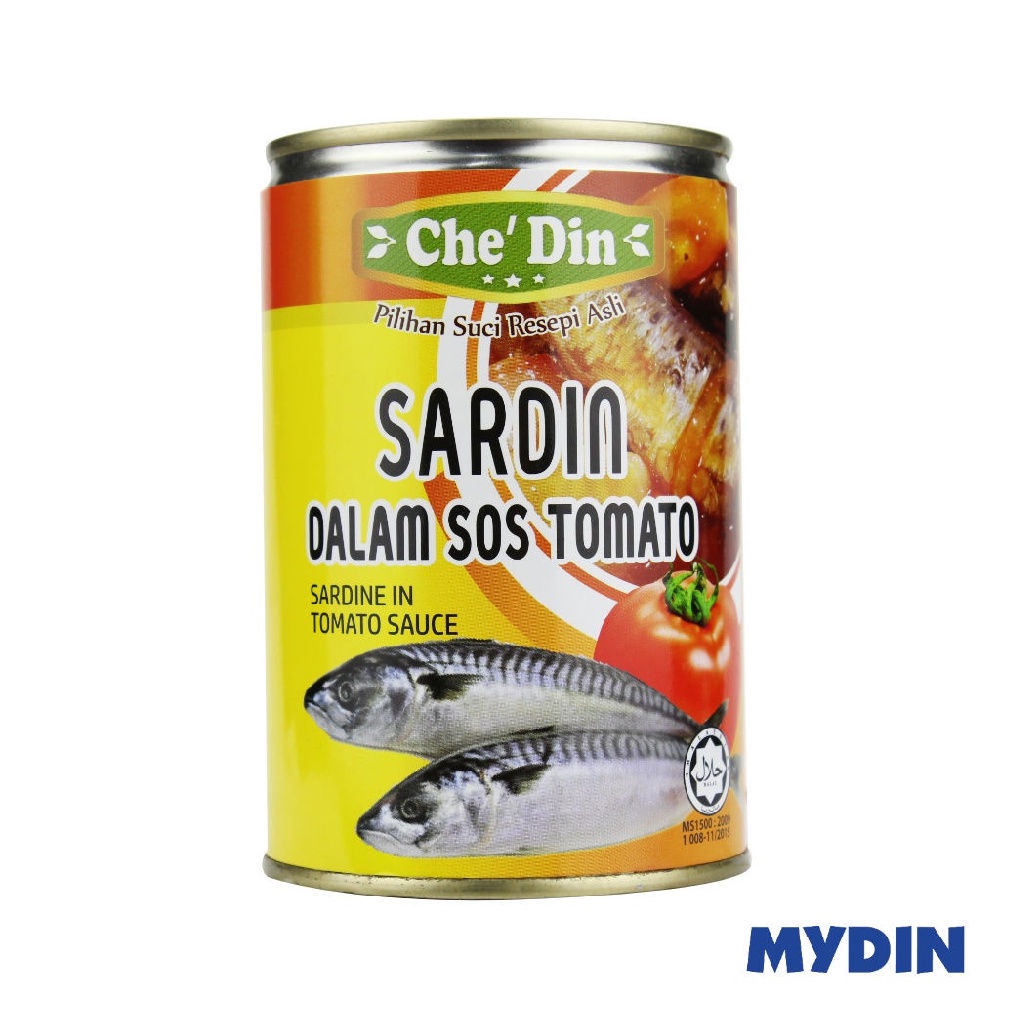 Che Din Sardine In Tomato (425g) | Shopee Malaysia
