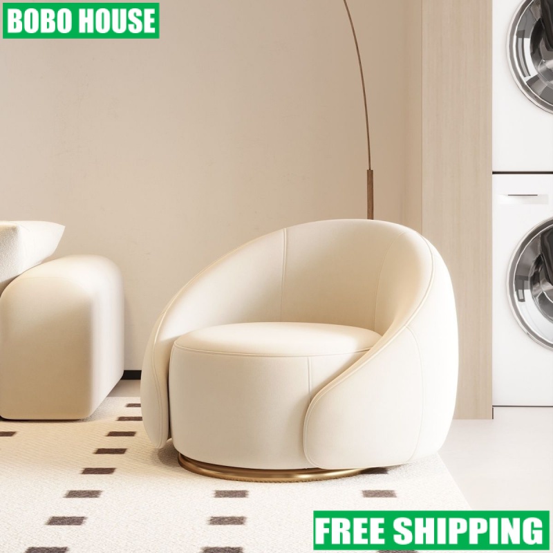 Rotatable Single Leisure Chair Designer Lazy Sofa Chair Living Room ...