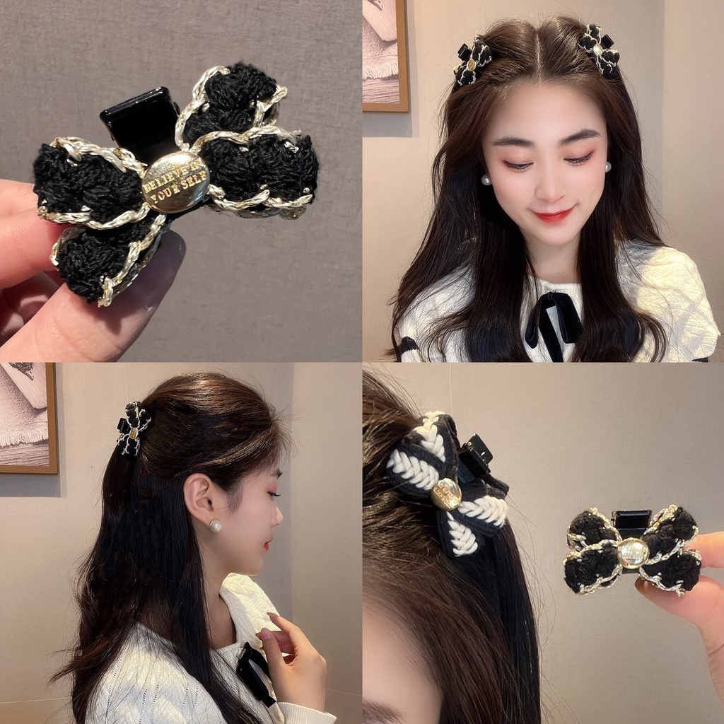 【Magpie】French high-end small princess hair clip for women 2023 new ...