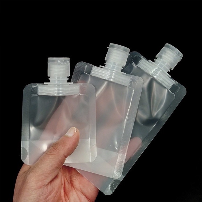 3pcs Travel Shampoo Lotion Bag Dispenser 30/50/100ml Liquid Transparent ...