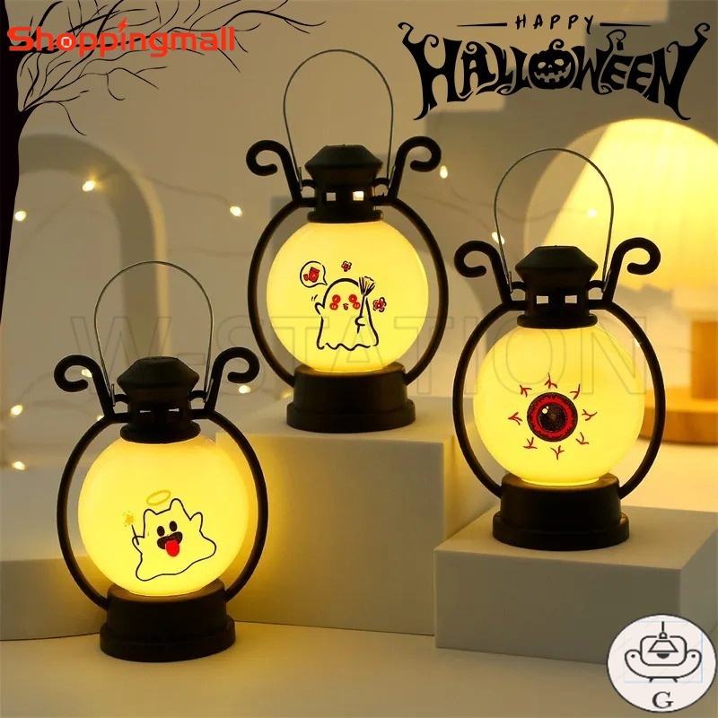 GS Halloween Portable Handheld Night Light / Ghost Eyeball LED Ambient ...