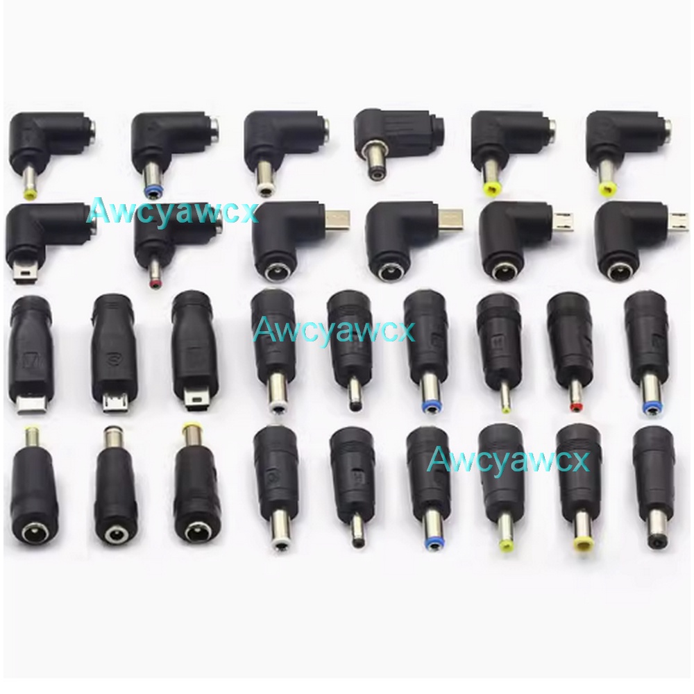 DC Power plug 5.5mm 2.1mm 2.5mm female To male Laptop Notebook Tablet PC Adapter Charger ...