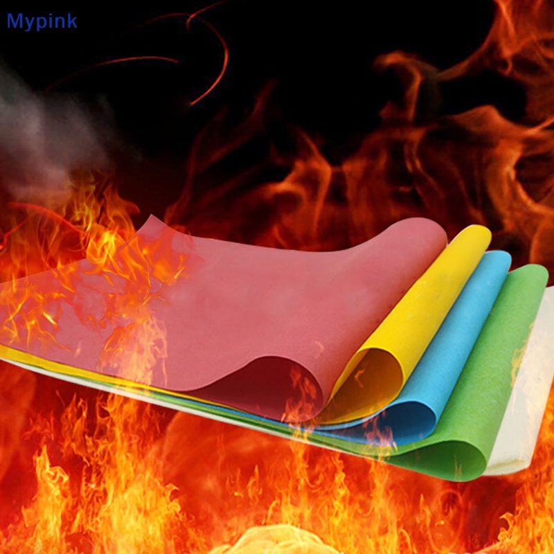 Mypink Fire paper flash flame paper rose fire paper fire paper magic ...