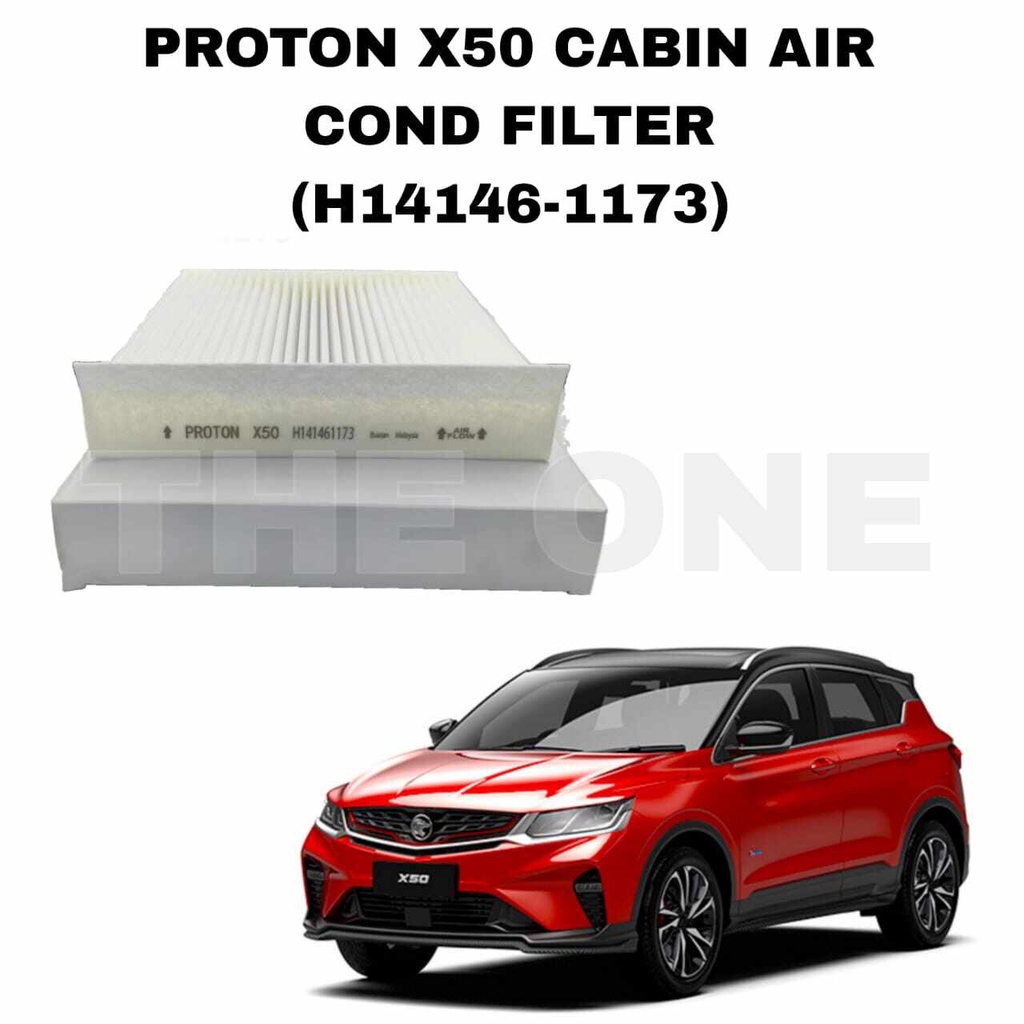 PROTON X50 CABIN AIR COND FILTER (H14146-1173) | Shopee Malaysia