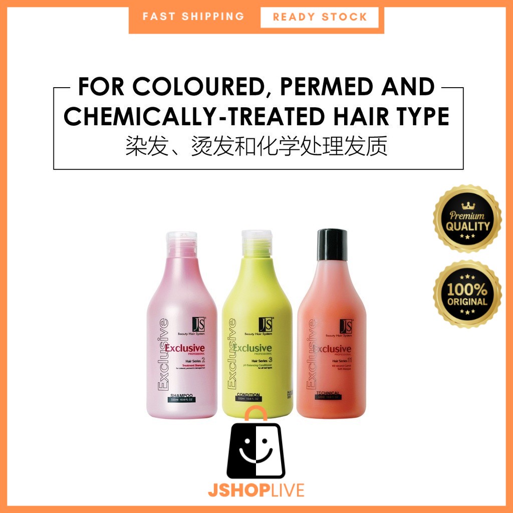 JS Exclusive Value Set B - For Coloured, Permed and Chemically-treated ...