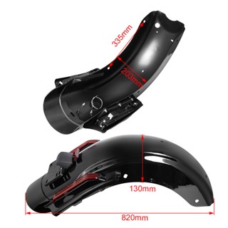 XB-CVO Style Motorcycle Rear Fender System Extension Fascia Set with ...