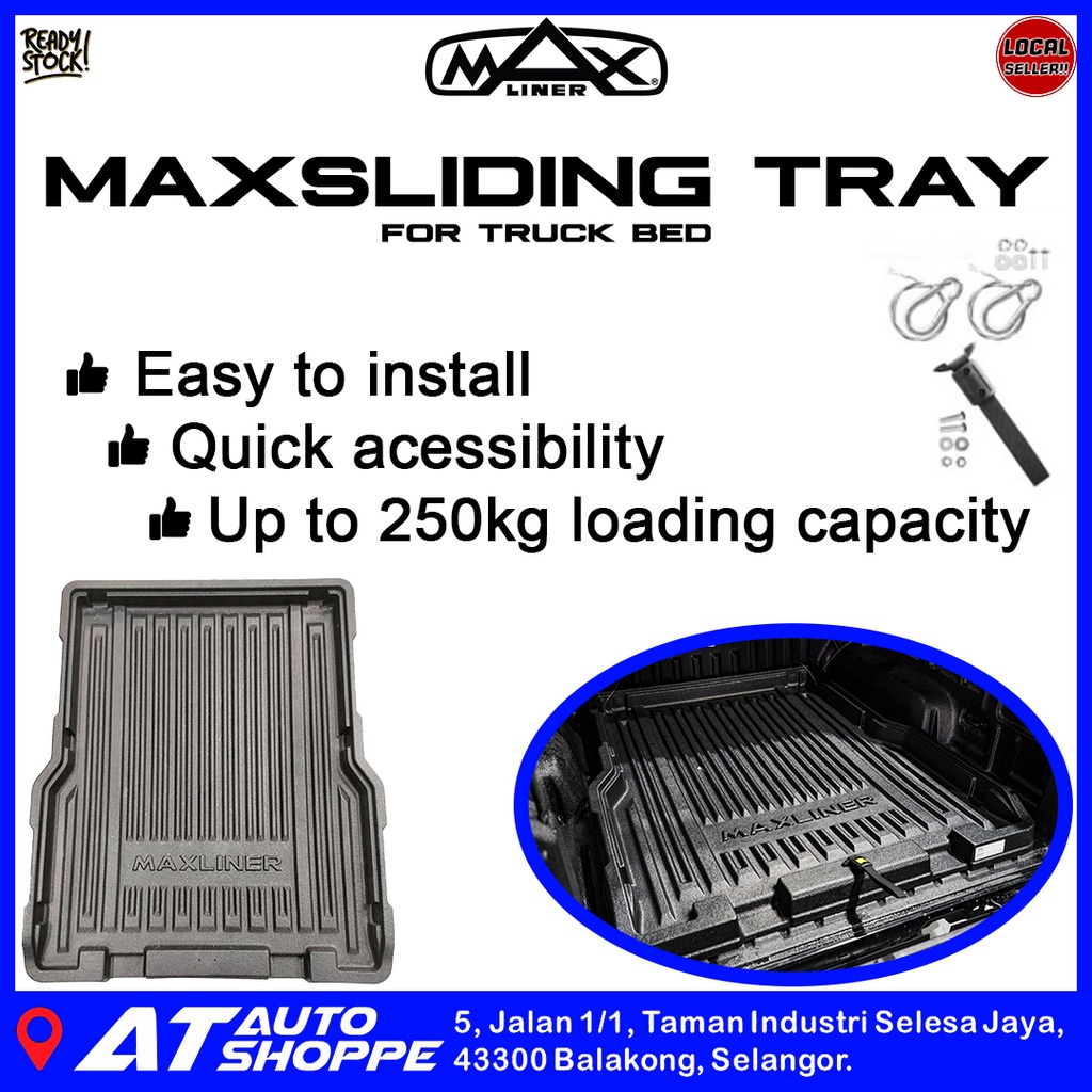(1PC) MAXLINER MAXSLIDING TRAY FOR TRUCK BED CARGO TRAY | Shopee Malaysia