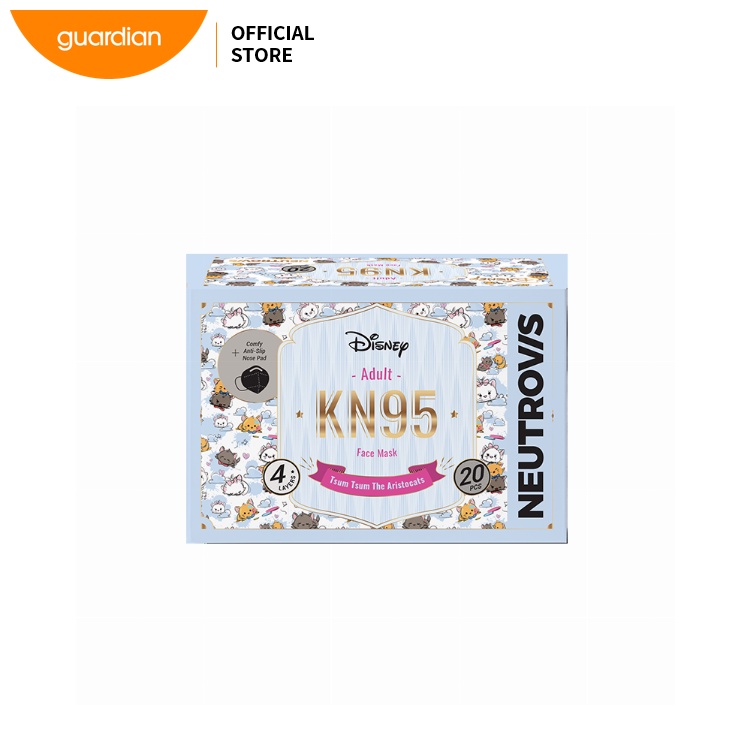 Neutrovis Kn95 Face Respirator Disney Edition 20S - Tsum Tsum The ...