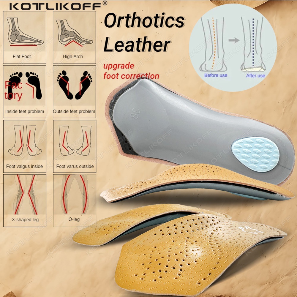 Flat Feet 3/4 Orthopedic Shoe Sole Insoles For Feet Arch Support ...