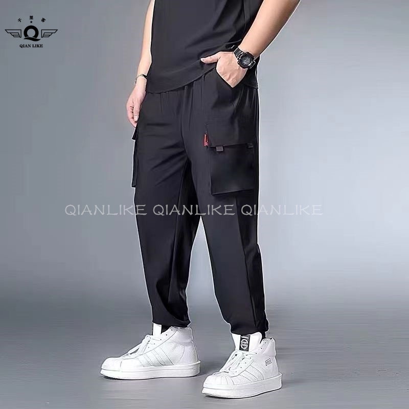 【Local Delivery,2XL-8XL】stretchable Plus Size Pants For Men oversize ...