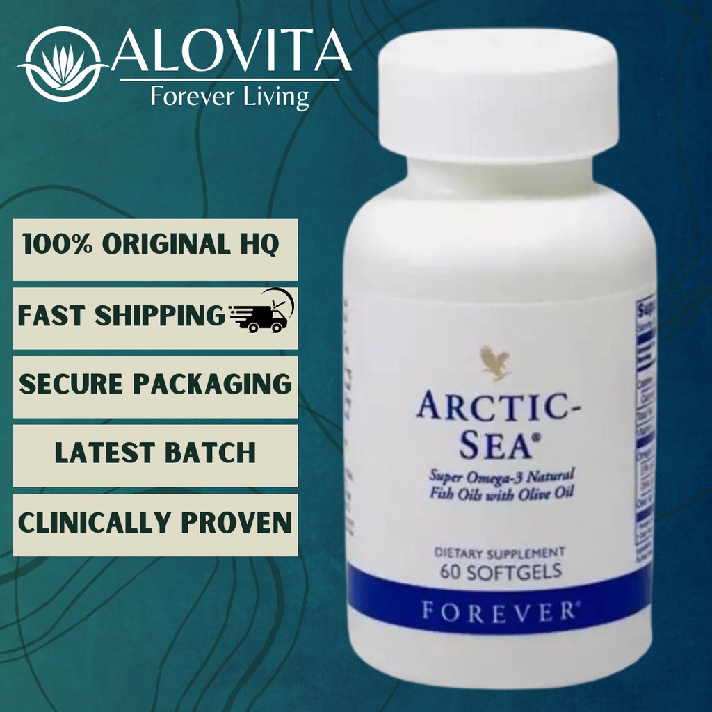 [Lowest Price - EXP:01/25] FOREVER Arctic Sea (Artic) (60 Soft Gel ...