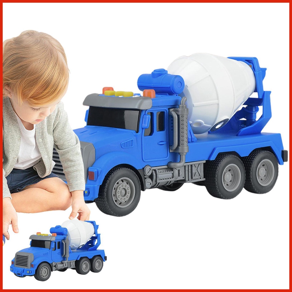Cement Truck Interactive and Simulated Construction Truck Toys with ...