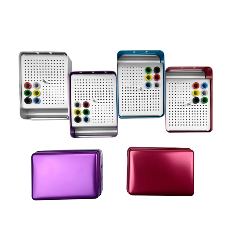 180 Holes Dental Sterilization Box Endo Files Holder Autoclave ...