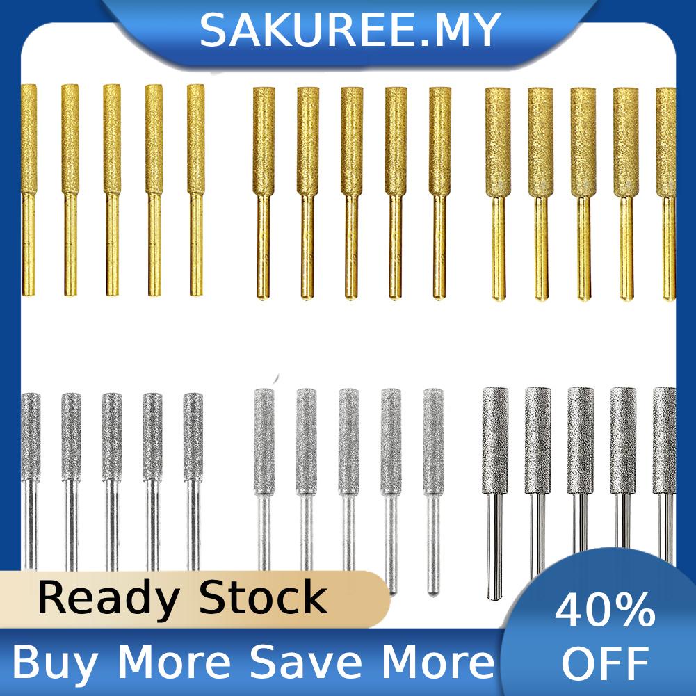 Parts/set Diamond Coated Outer Round Grinding File Stone Bit | Shopee ...