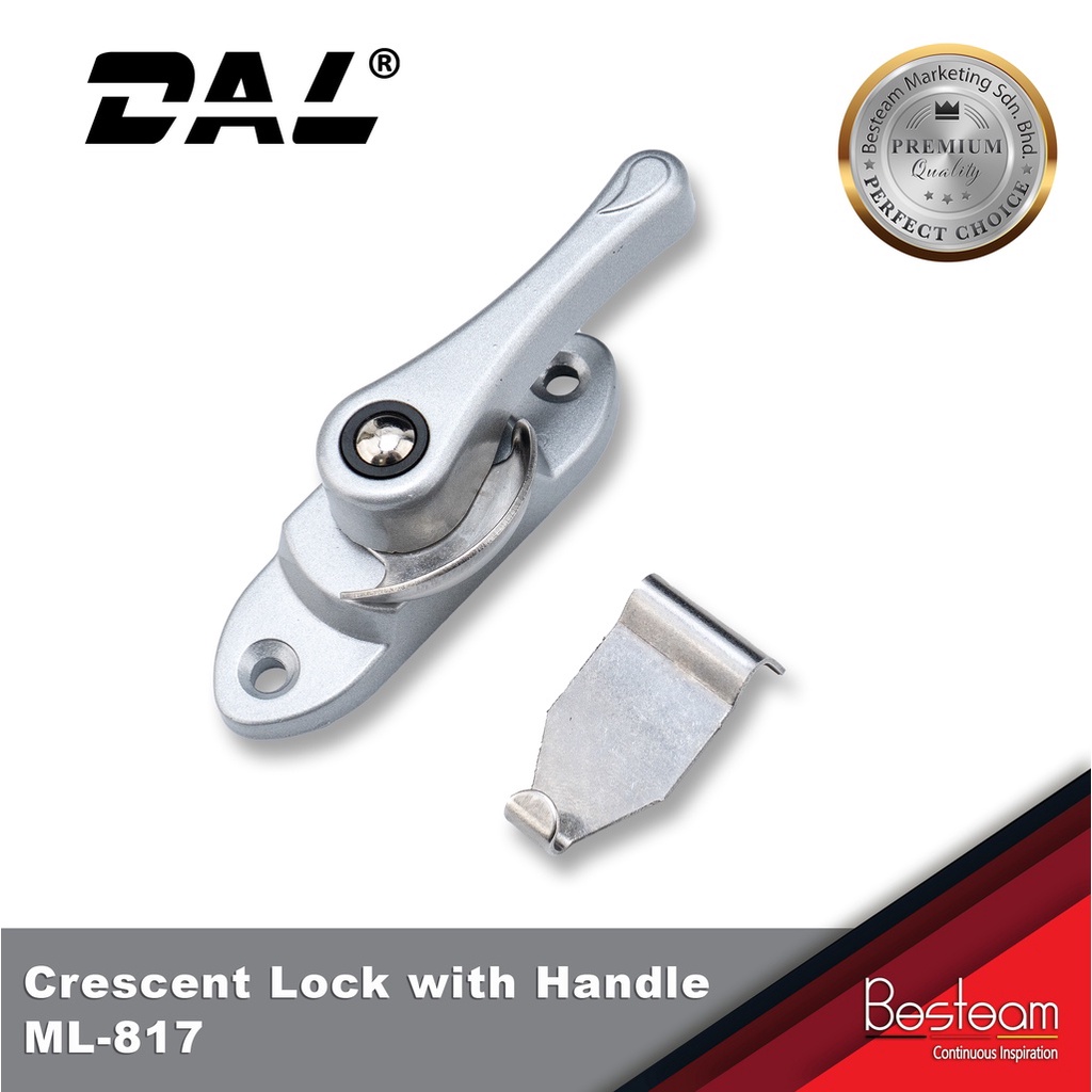 DAL® ML-817 Ambidextrous Window Crescent Locks | Shopee Malaysia