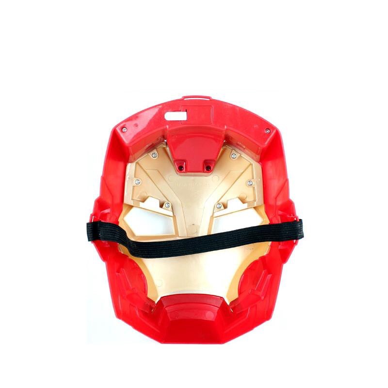 Marvel Avengers Figures Toy Iron Man Mask Light Sound Tony Stark Helmet ...
