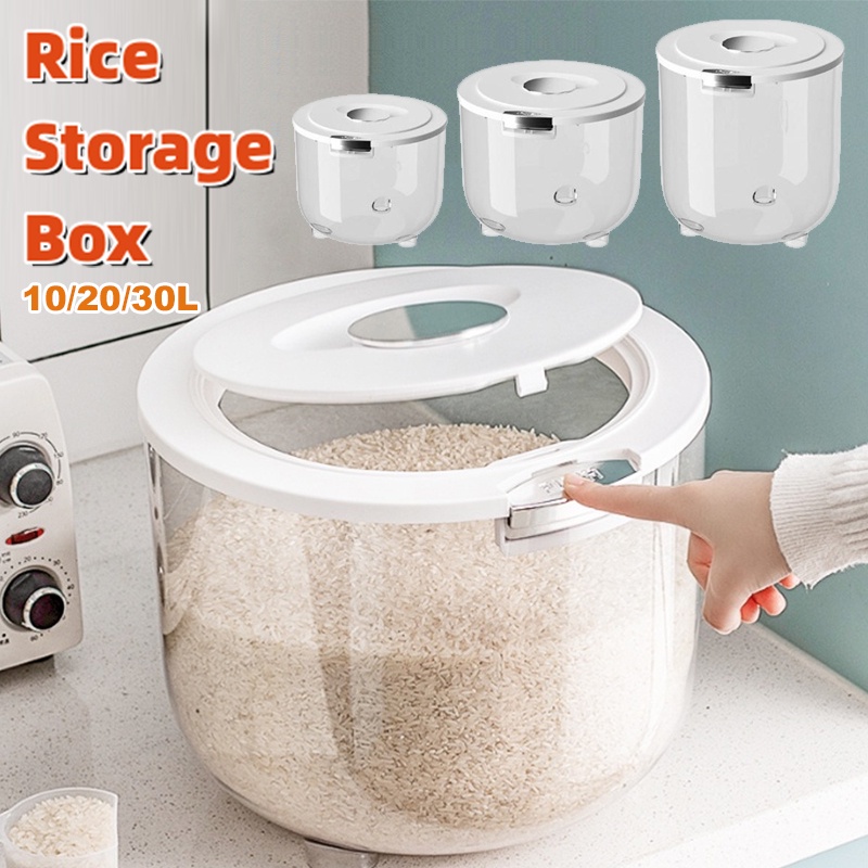 Rice Storage Box Kitchen Household Insect-proof Moisture-proof Sealed ...