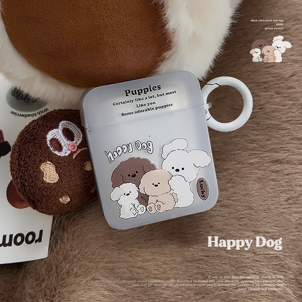 Ins Cute Dog Cartoon Earphone Case for Airpods 1/2 AirpodsPro Airpods 3 ...