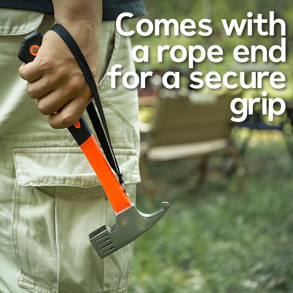 Hammer Multipurpose Camping Outdoor Outdoor Tent Peg 30cm 40cm Camp ...