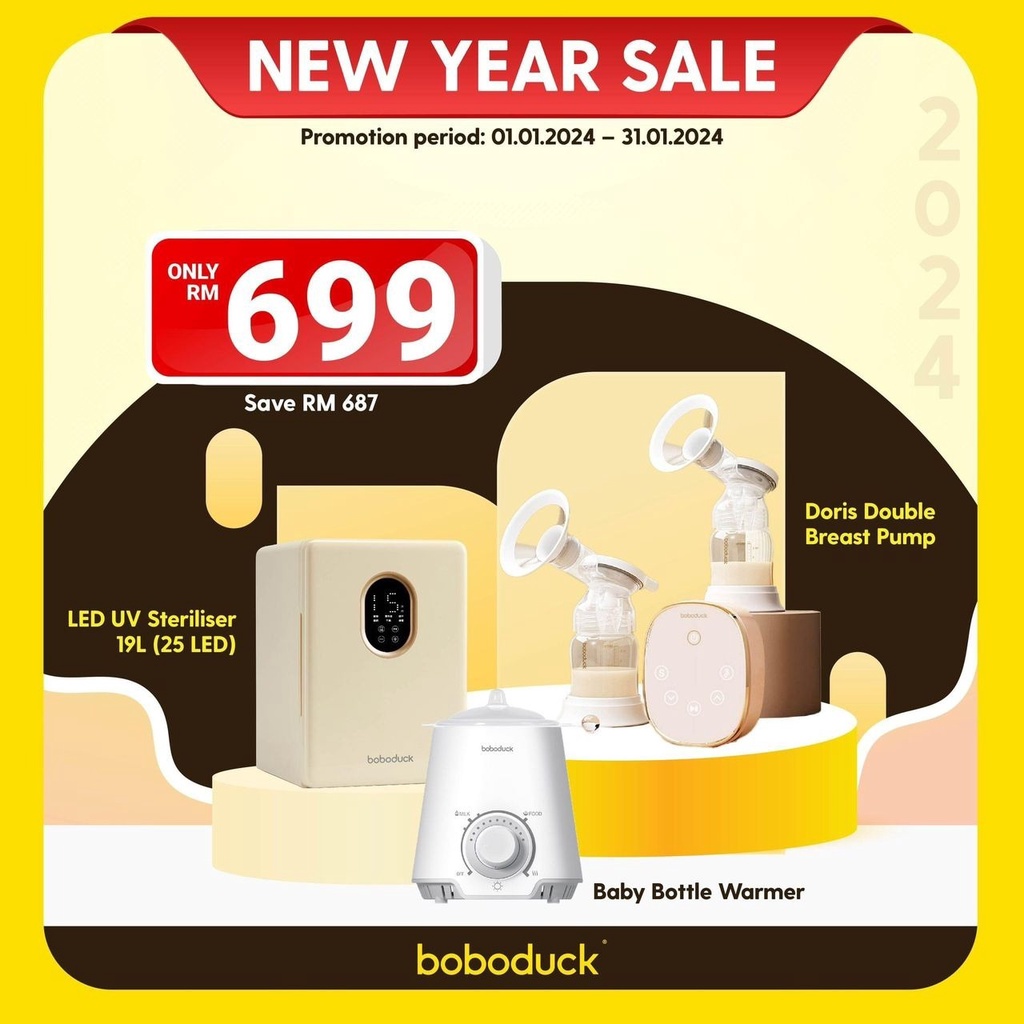 Boboduck Bundle Package 3in1 (UV + Warmer + Breastpump) | Shopee Malaysia