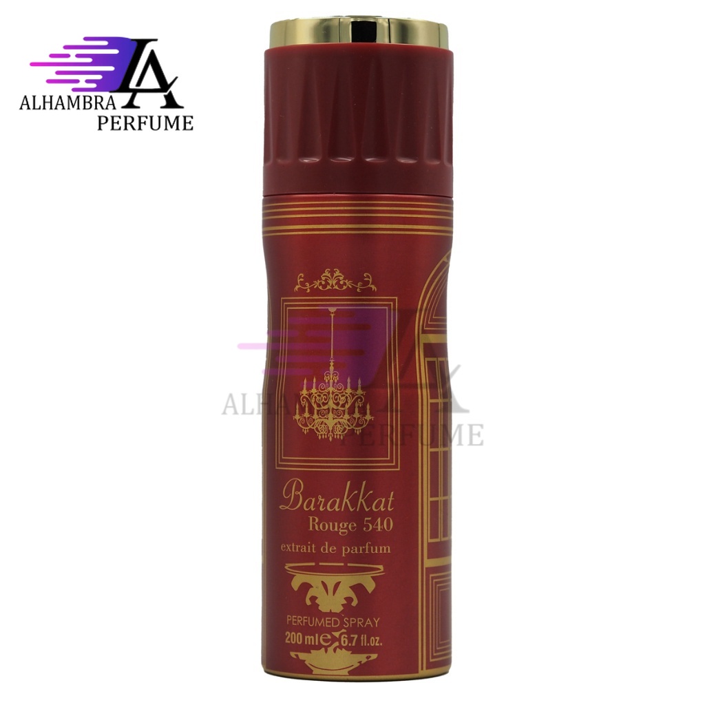 Barakkat Rouge 540 200ML Deodorant Spray for Man & Women by Fragrace ...