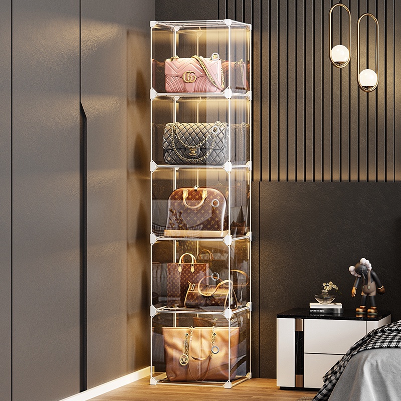 ROMO Model Display Cabinet Luggage Storage Home Use Luxury Transparent ...