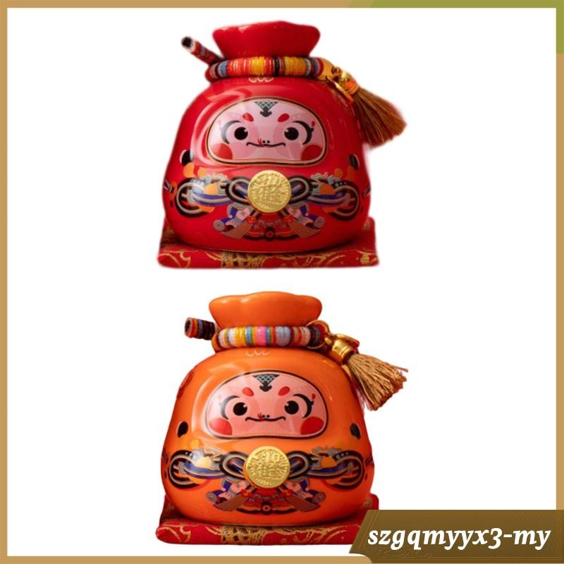 [ Piggy Bank Money Saving Box Statue Container Collection Storage for ...