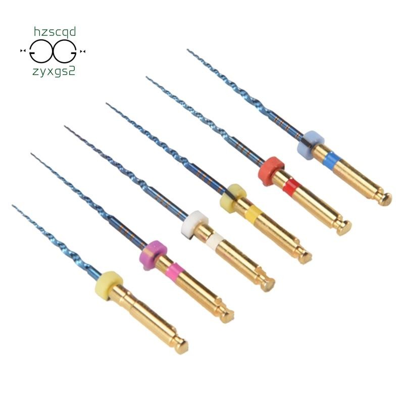 6Pcs Dental Endodontic Use Rotary Heat Activated Files Reciprocating ...