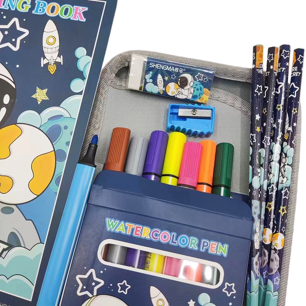 Kids Stationery Cartoon Stationery Set School Set | Shopee Malaysia
