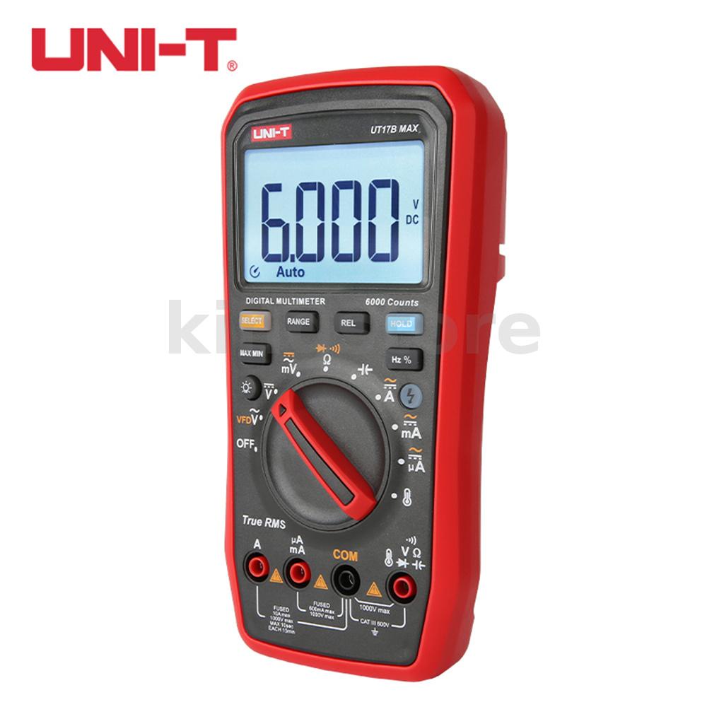 UNI-T UT17B MAX True RMS Digital Multimeters Voltmeter Auto Range ...