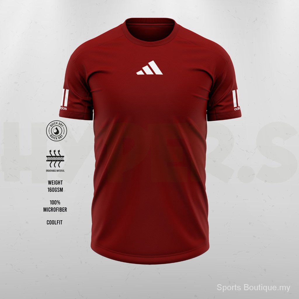 Tshirt shirt Adidas new print hybrid microfiber Ori high quality unisex ...