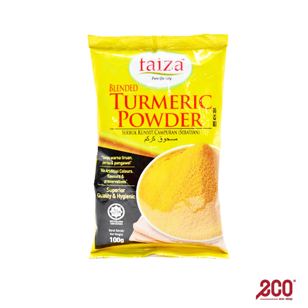 Faiza Blended Turmeric Powder (100g) | Shopee Malaysia
