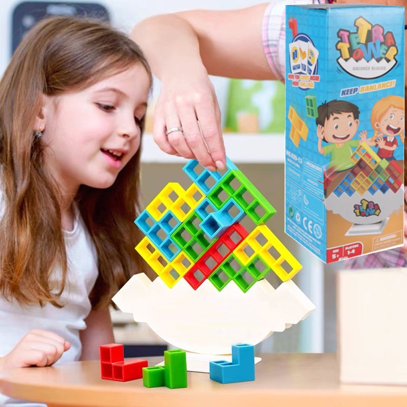 Early Education Assembly Building Blocks Puzzle Games Colorful Tetris ...