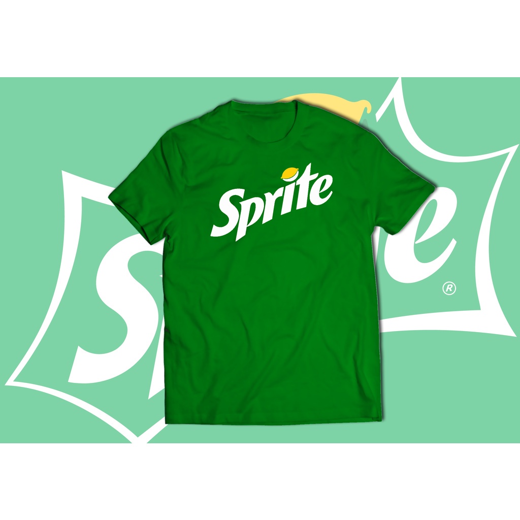 Sprite Large Brand Logo Screen Printed Shirt Fanta Coke Apple The Most ...