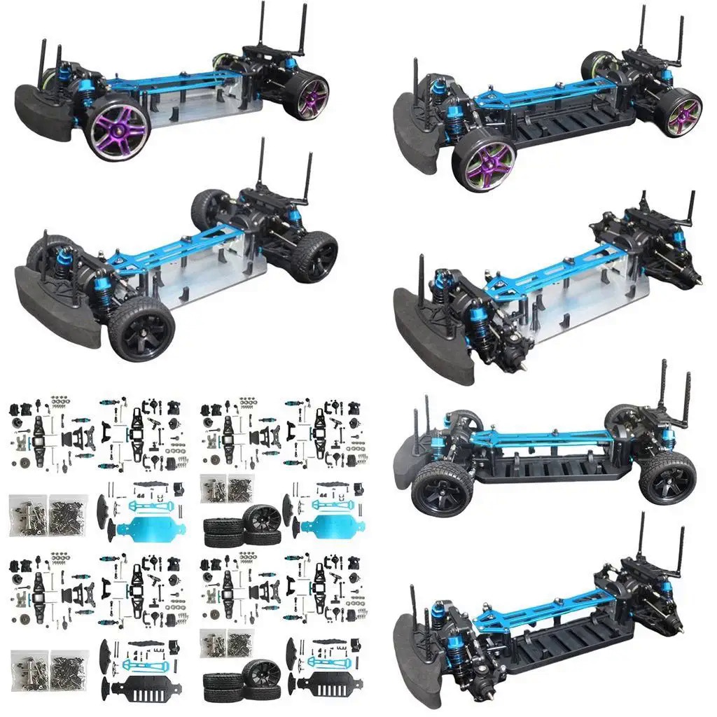 1/10 RC Brushless Car Body Frame Chassis Kit for HSP 94123 Buggy ...