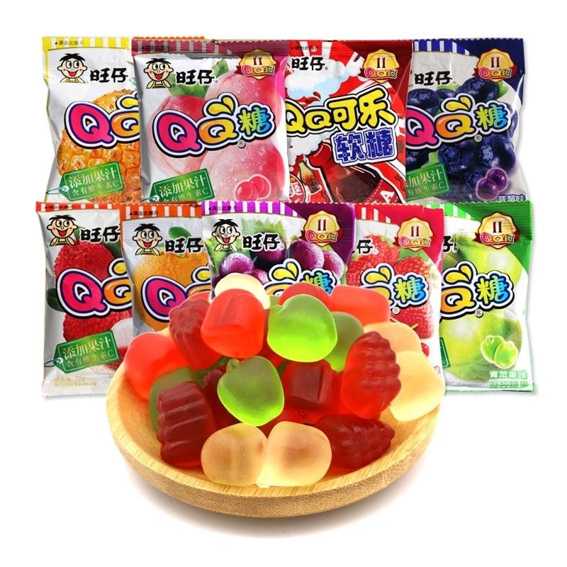 现货MY【旺仔】原味牛奶糖/QQ软糖 [WANG ZAI] Milk Candy/Chewy Fruity Candy, Gula-Gula Susu/Gula-Gula Buah ...