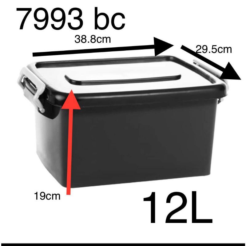 century Storage Box 12Liter /7993Bc Box/Bekas plastik | Shopee Malaysia