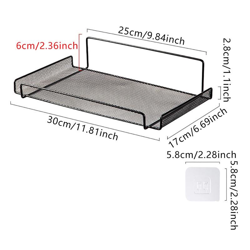 Wall Wifi Router Shelf Living Room Television Set-Top Box Holder Router ...