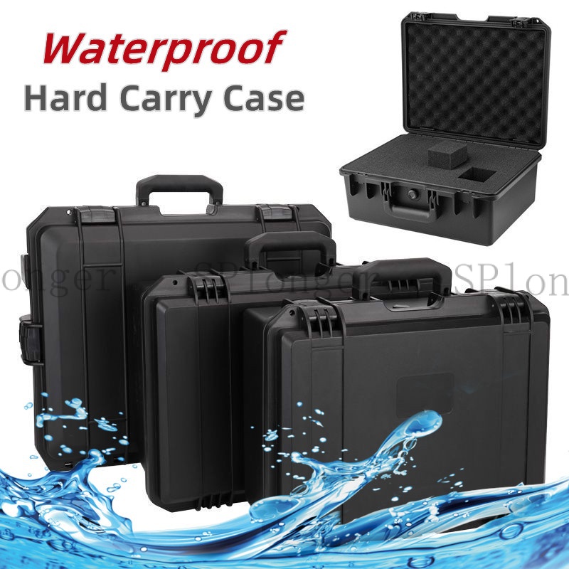Waterproof Toolbox Hard Carry Case Camera Photographic Suitcase ...