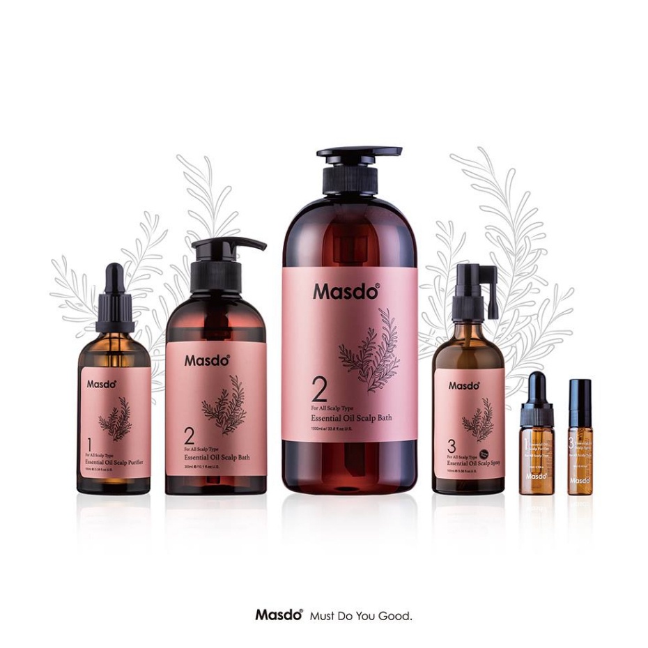 Masdo® For ALL SCALP TYPE BATH 300ml/1000ml | Shopee Malaysia